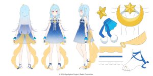 Aosora Popo Character Sheet #24523 - HoloList