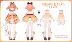 Miuna Usako Character Sheet #24866 - HoloList